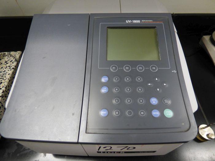 Shimadzu Bench Top UV-Visible Spectrometer