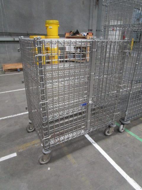 Stainless Steel Mobile Security Cages