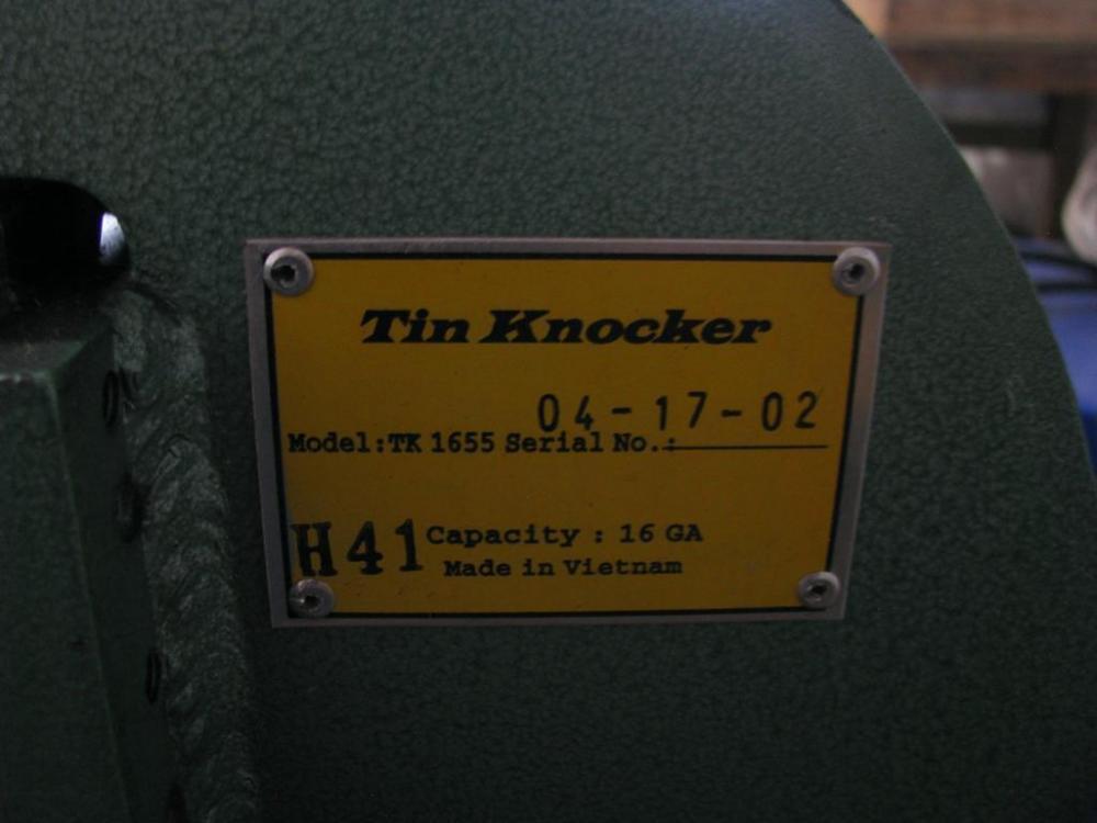 Tin Knocker Notcher
