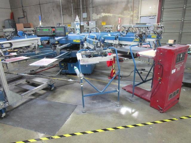 M&R Challanger Automatic Screen Printing Press