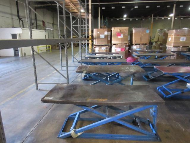 Manual Lift Work Tables