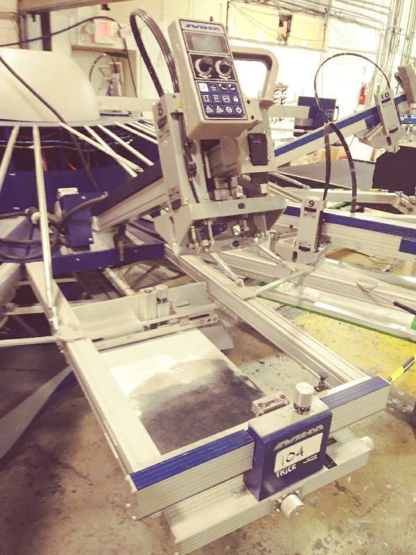 MHM Screen Printing Machine
