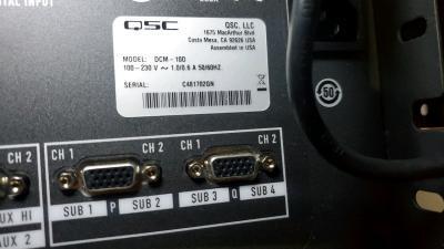 QSC DCM 10D Digital Cinema Monitor