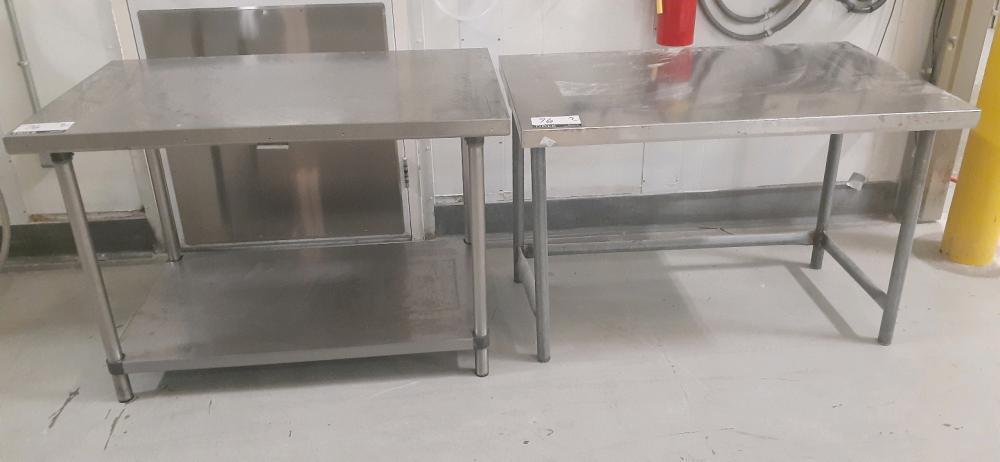 Stainless Steel Tables