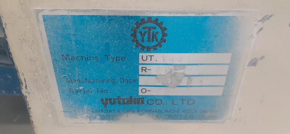 Yutaka Folding & Punching Machine & Yutaka Inline Press