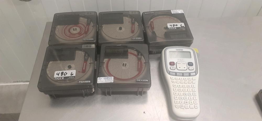 Dickson Chart Recorder & Brother Printer