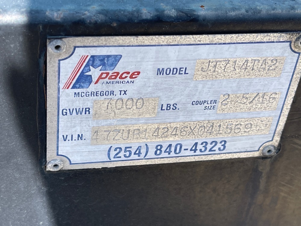 2006 Pace Enclosed Trailer