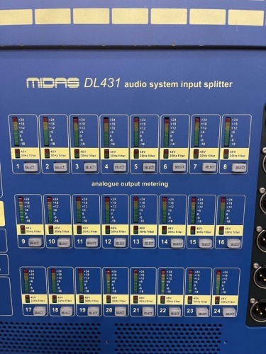 Midas DL431 24X72 5RU Splitter