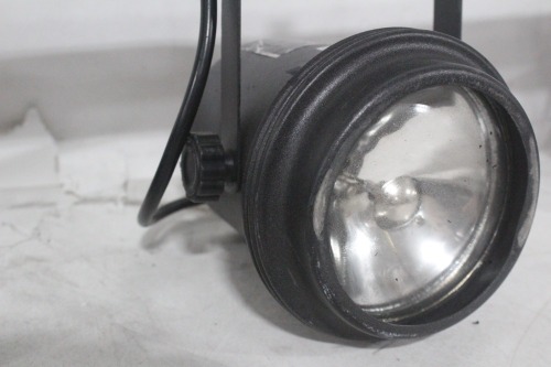 Lot (5) Eliminator Lighting E106 Pin Spot Light Rigged on 4ft Edison ...