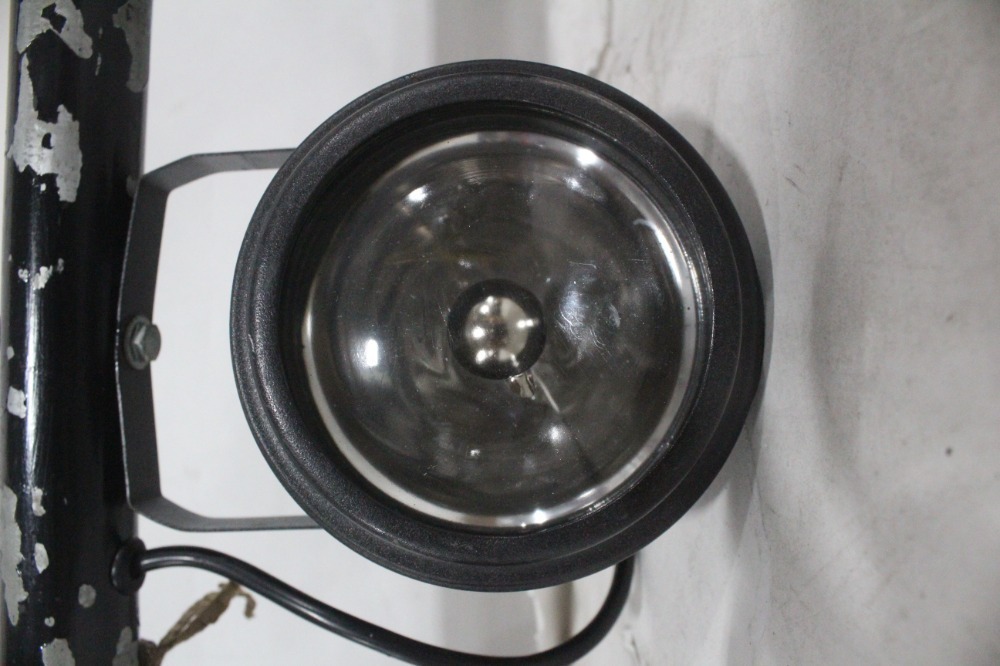 Lot (5) Eliminator Lighting E106 Pin Spot Light Rigged on 4ft Edison ...