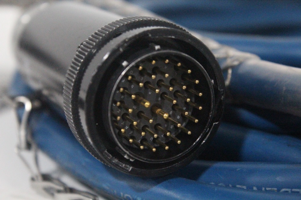 50' - Audio Cable w/ Whirlwind W1IM 39 Pin Chassis Mount Male - W1IF 39 ...