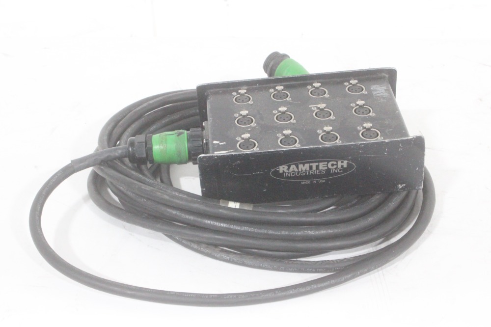 Ramtech SUBBX-CPC 12-Channel Sub Box w/ 40' 24AWG Multi-Pin Connector Cable