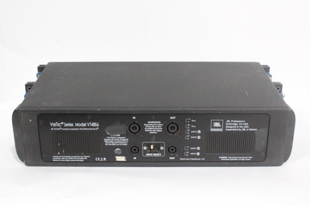 JBL VT4886 Passive Three-Way Line Array Element w/ Flyware Rigging