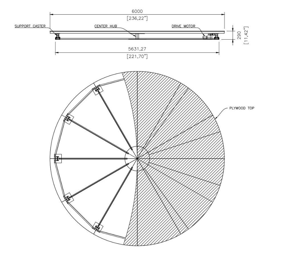 Brand NEW SmartStage 6m Motorized Revolving Display Turntable