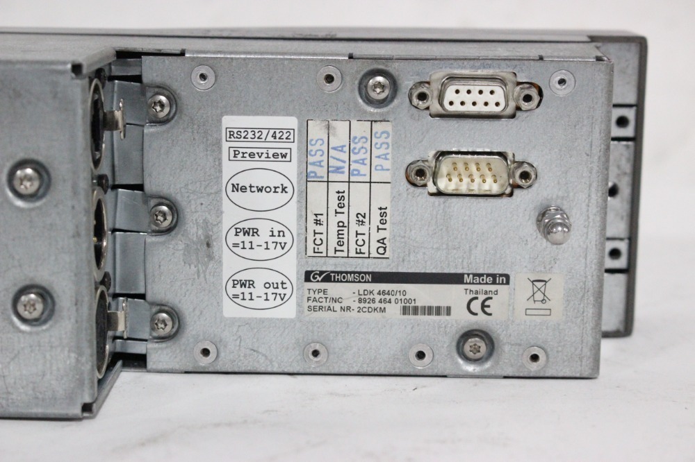 Grass Valley OCP-400 LDK 4640/10 Remote Control Panel