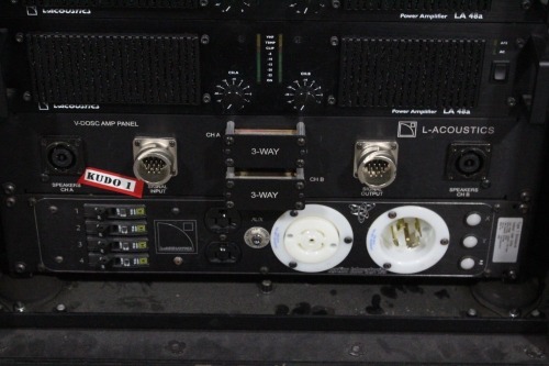 L-Acoustic LA-48A Pre-Wired Amp Rack System Package