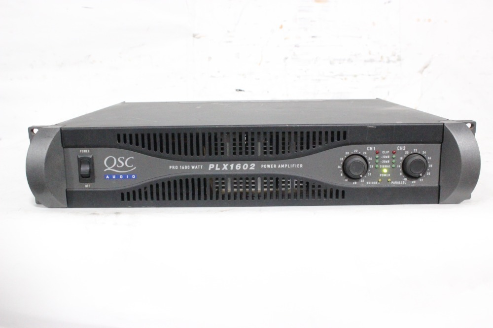 QSC PLX1602 Pro 1600 Watt Two-Channel Power Amplifier