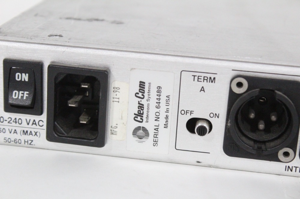 Clear-Com MS-232 PL PRO 2-Channel Main Station