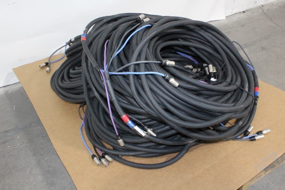 750' Total - LakeCable 4-Wire Cat 5e Ethercon Cables