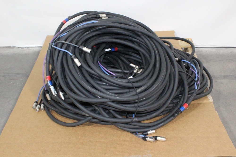 750' Total - LakeCable 4-Wire Cat 5e Ethercon Cables