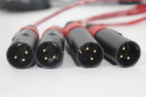 5' - Whirlwind DBF2-FM-010 Fanout Cable w/ (4) XLR AES Input Connectors ...