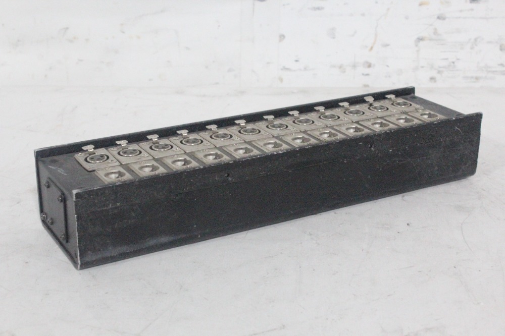 Lot (4) Canare 12J12N2 12-Channel Junction Box w/ NK-27 Chassis-Mounted ...