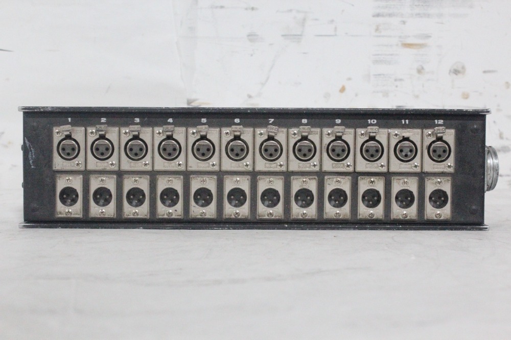 Lot (4) Canare 12J12N2 12-Channel Junction Box w/ NK-27 Chassis-Mounted ...