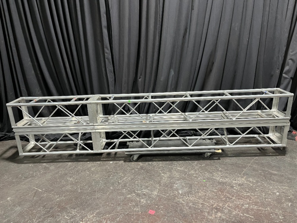 Applied Electronics GS Hand Winch Tower w/ (2) 10-Foot Truss Sections, Sleeve Block, and Outriggers