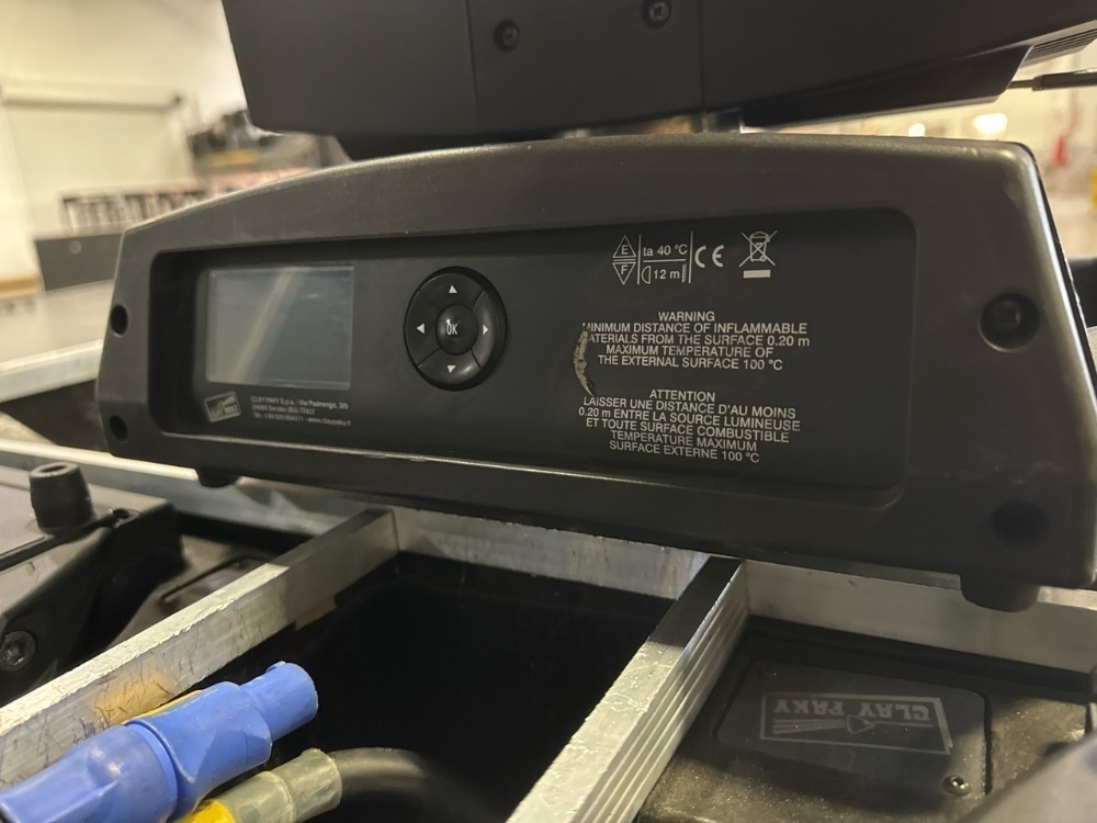 Clay Paky Sharpy Beam Moving Lights w/ Cases