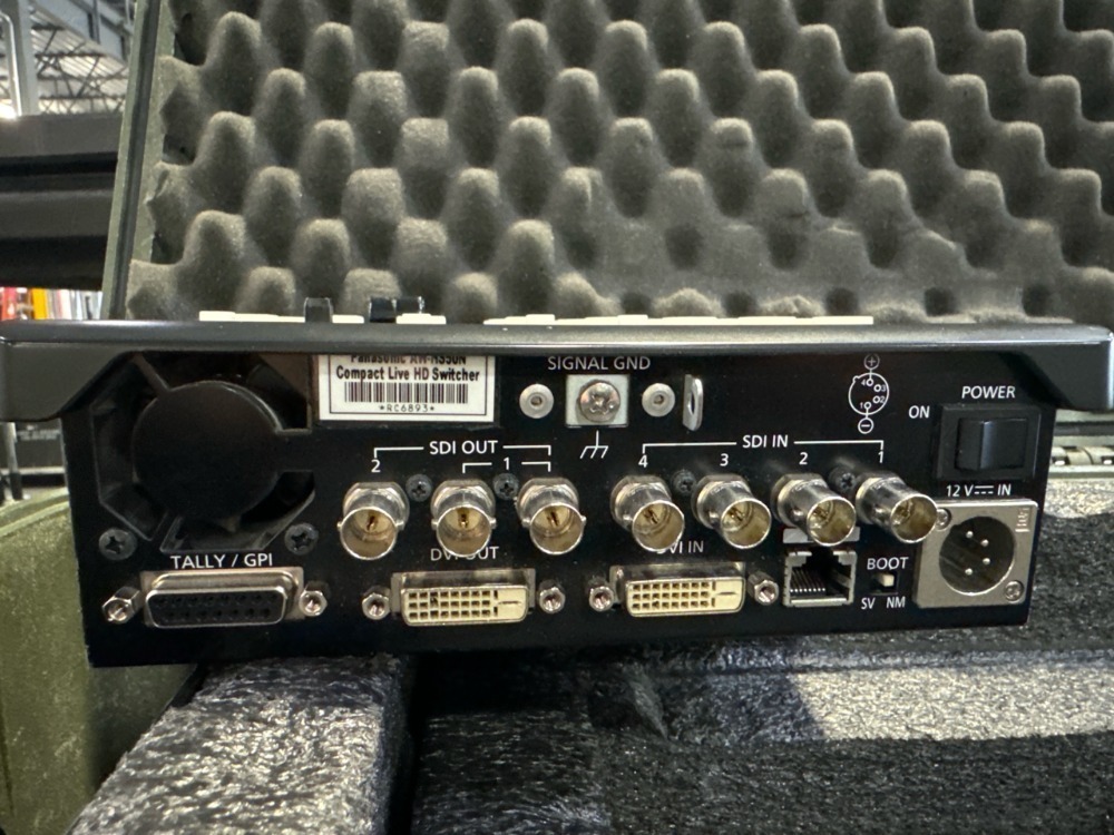 Panasonic Compact HD/SD Live Video Switcher w/ Case