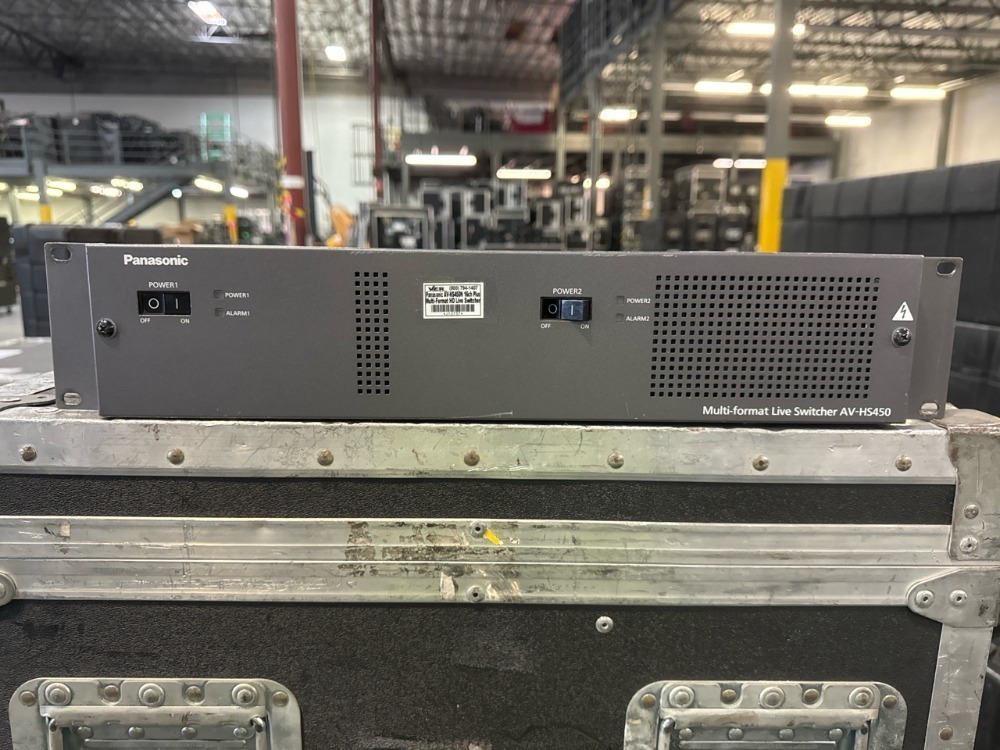 Panasonic Multi-Format Live Video Switchers w/ Cases