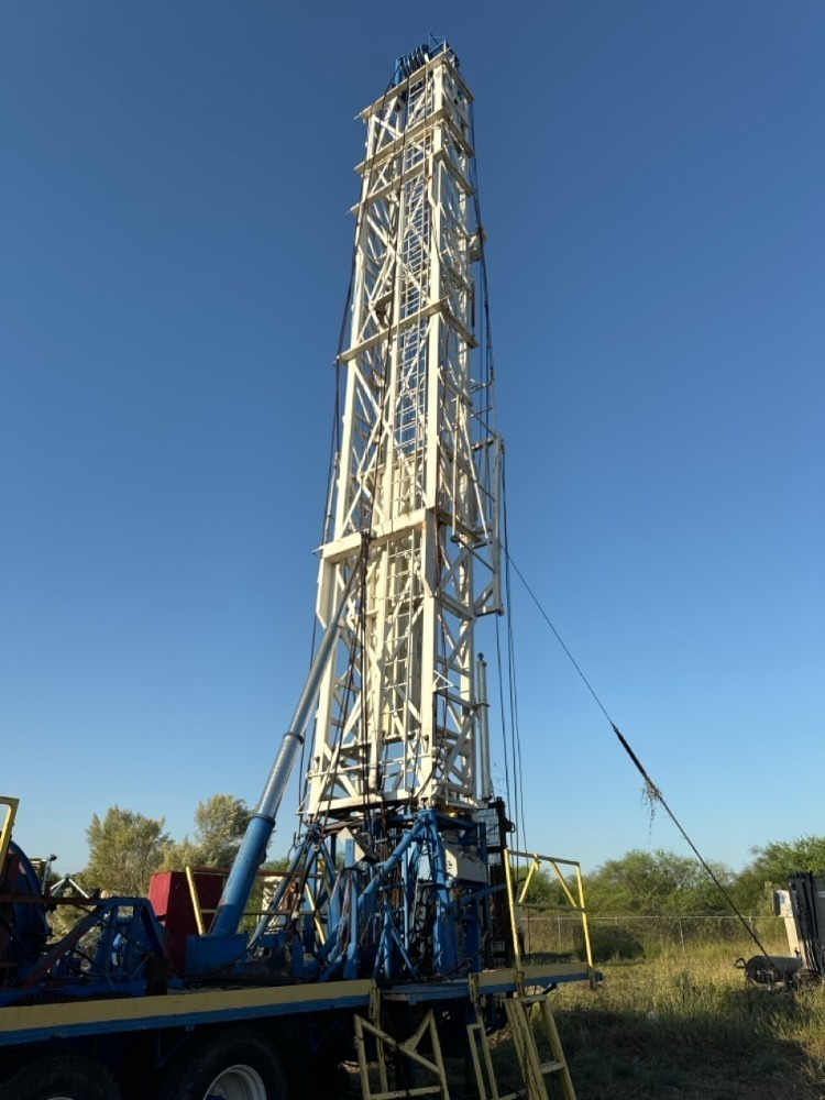 Drill Rig w/ 75ft Boom
