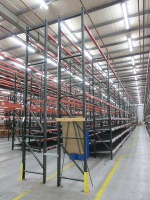 Sections Ridge-U-Rak Pallet Racking Consisting Of (32) 16ft x 32in Uprights
