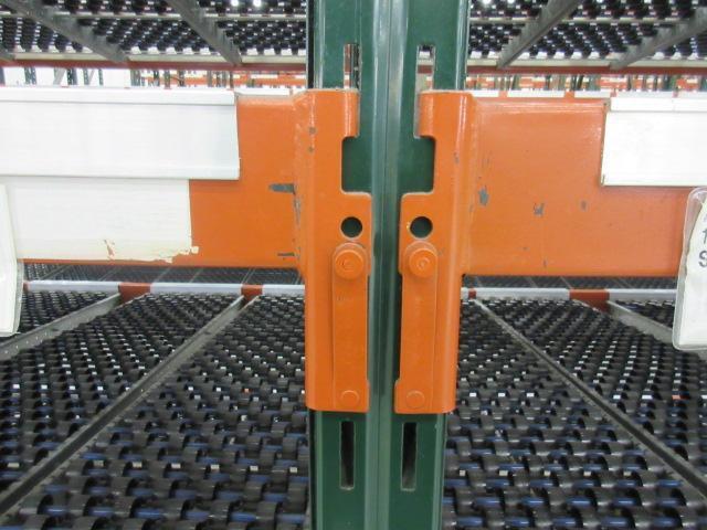 Sections Ridge-U-Rak Pallet Racking Consisting Of (32) 16ft x 32in Uprights