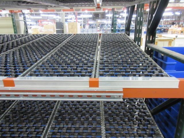Sections Ridge-U-Rak Pallet Racking Consisting Of (32) 16ft x 32in Uprights