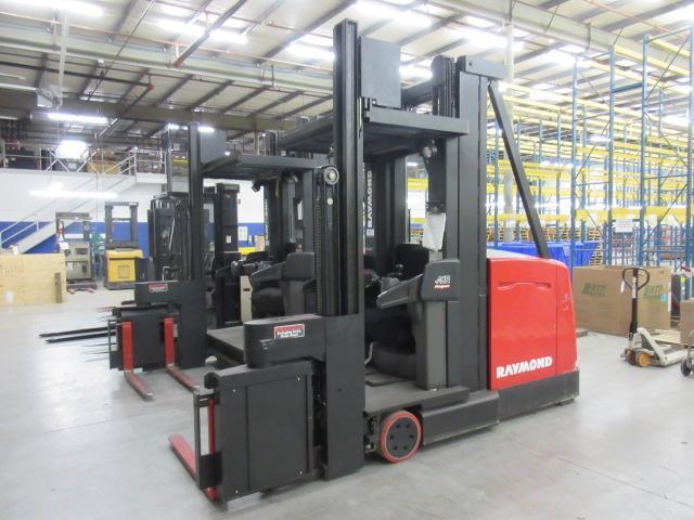 Raymond Swing Reach Truck-Turret Forklift