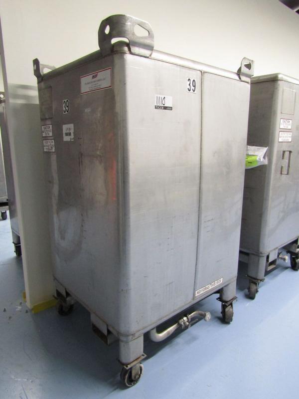550 Gallon Stainless Steel Tote
